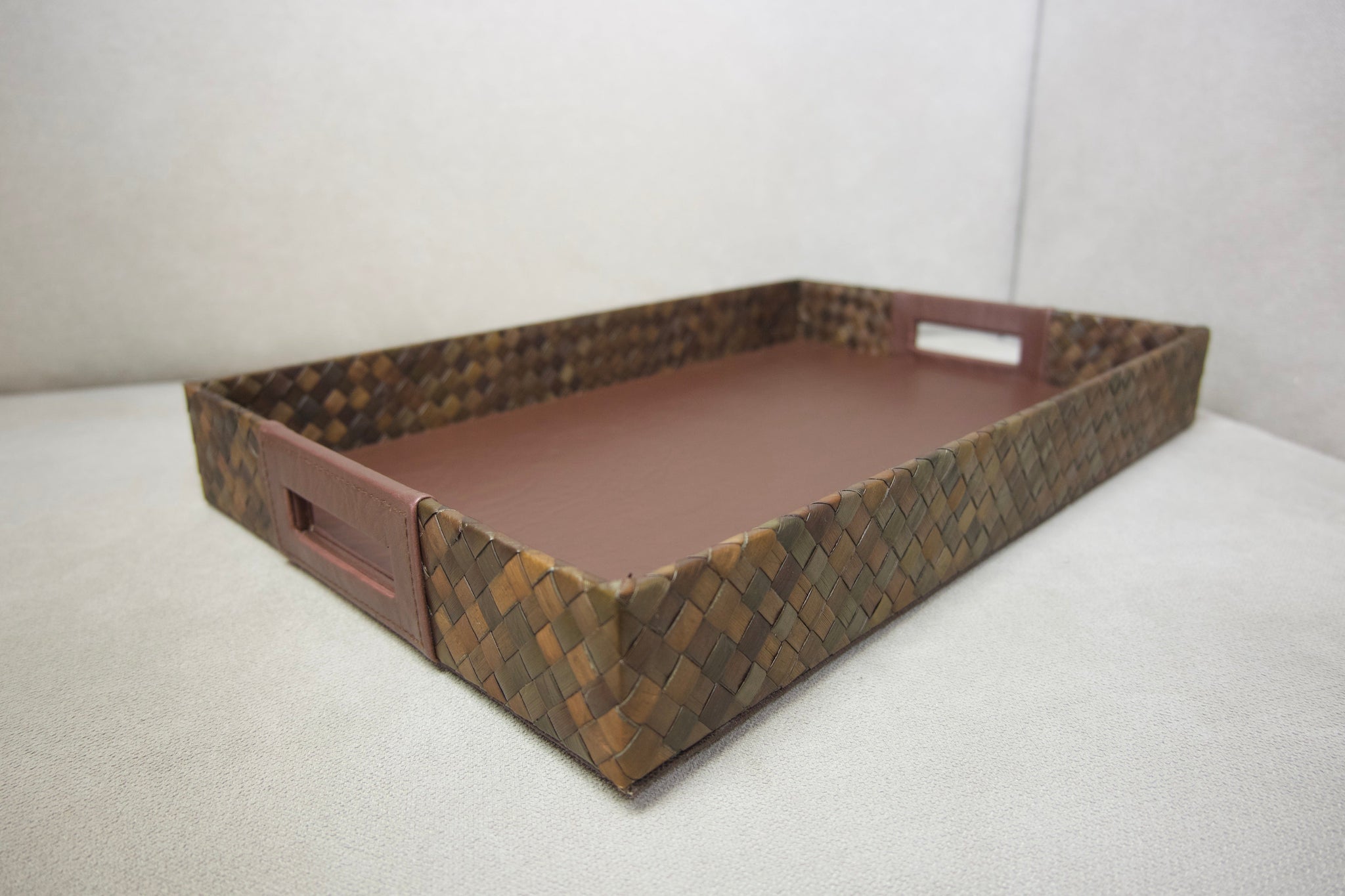 Brown Pandan Serving Tray